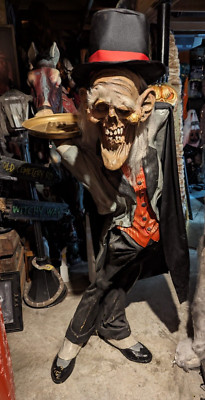 Mario Chiodo Studios Sultan Of Scare Halloween Prop Zombie Butler ...