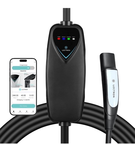 Level 2 Tesla Charger (WiFi Version) - 240V, 40 Amp, NEMA 14-50 Plug ...