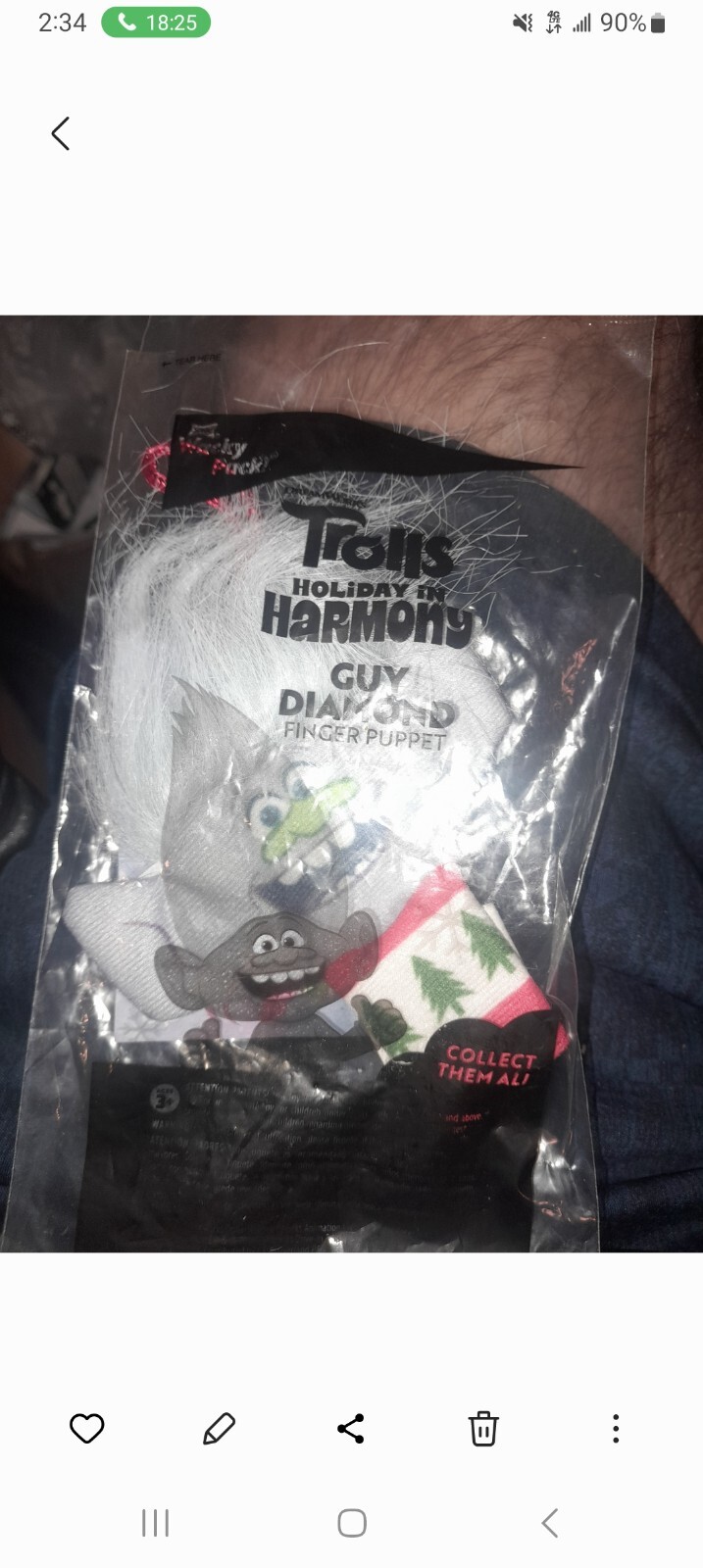 TROLLS - GUY DIAMOND Breakdancer Toy Sonic Drive-IN Wacky Pack NEW | eBay