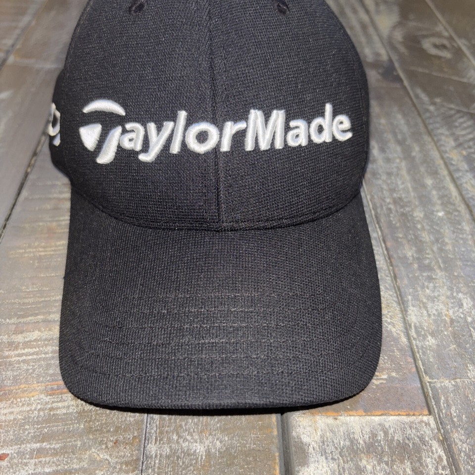 NEW TaylorMade Performance Custom Side Hit Relaxed Black Adjustable ...