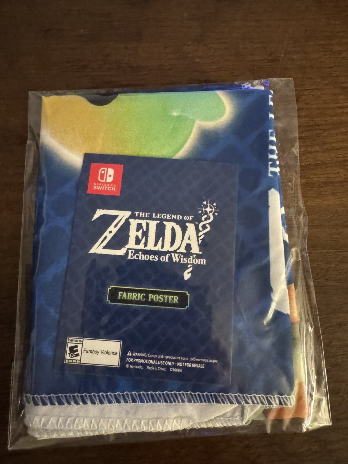NEW Sealed Nintendo Switch Legend Of Zelda Echoes Of Wisdom Fabric ...