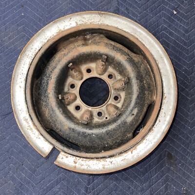 Split Rim Steel Wheel 15" 6 Lug CHEVY & GMC Truck Trailer 6x5.5 ...