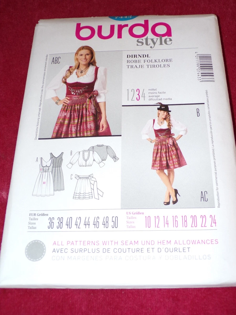 Dirndl Dress Pattern