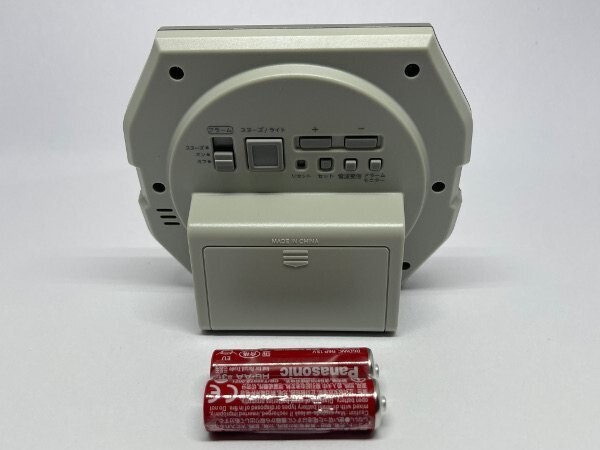 CASIO DQD-851J-8JF electric wave alarm clock A158WA Motif from Japan ...