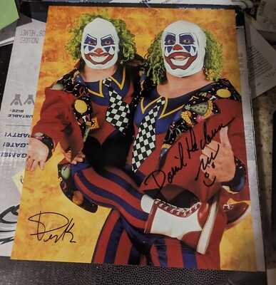 Doink The Clown & Dink Signed WWE STUDIO SHOT 8X10 Photo | eBay