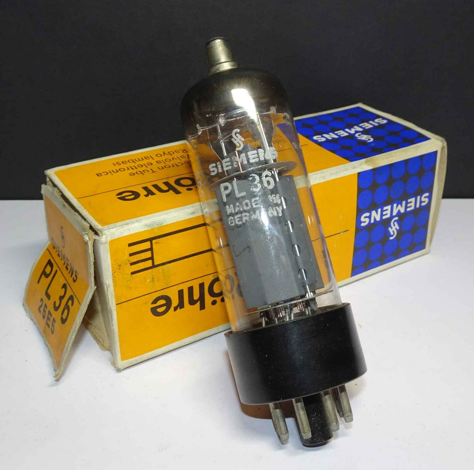 PL36, Telefunken - Siemens, válvula nueva, tube NOS | eBay