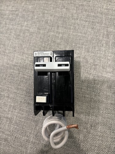 Eaton QBGFT2050 Circuit Breaker 50 Amp Bolt-On Ground Fault Self Test ...