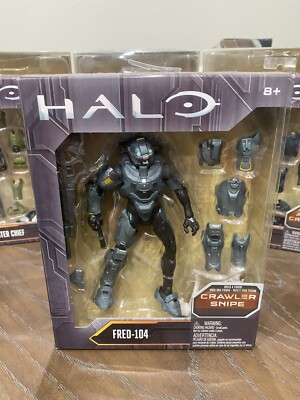 New Halo Spartan FRED-104 Build a Figure Alpha Crawler SEALED Action ...