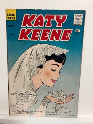 Katy Keene # 54 FINE VERY FINE August 1960 Wedding Album See below | eBay