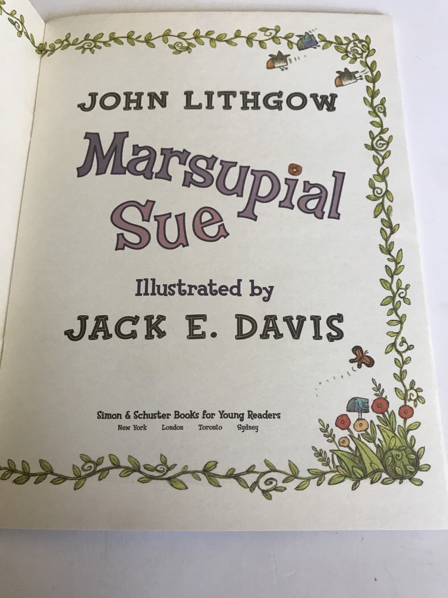 Marsupial Sue Book
