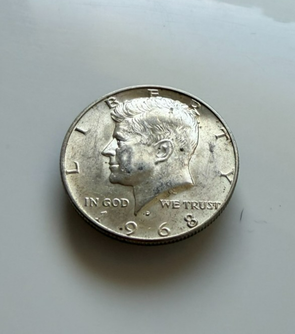 1968 D Kennedy Half Dollar - Uncirculated - 40% Silver | eBay