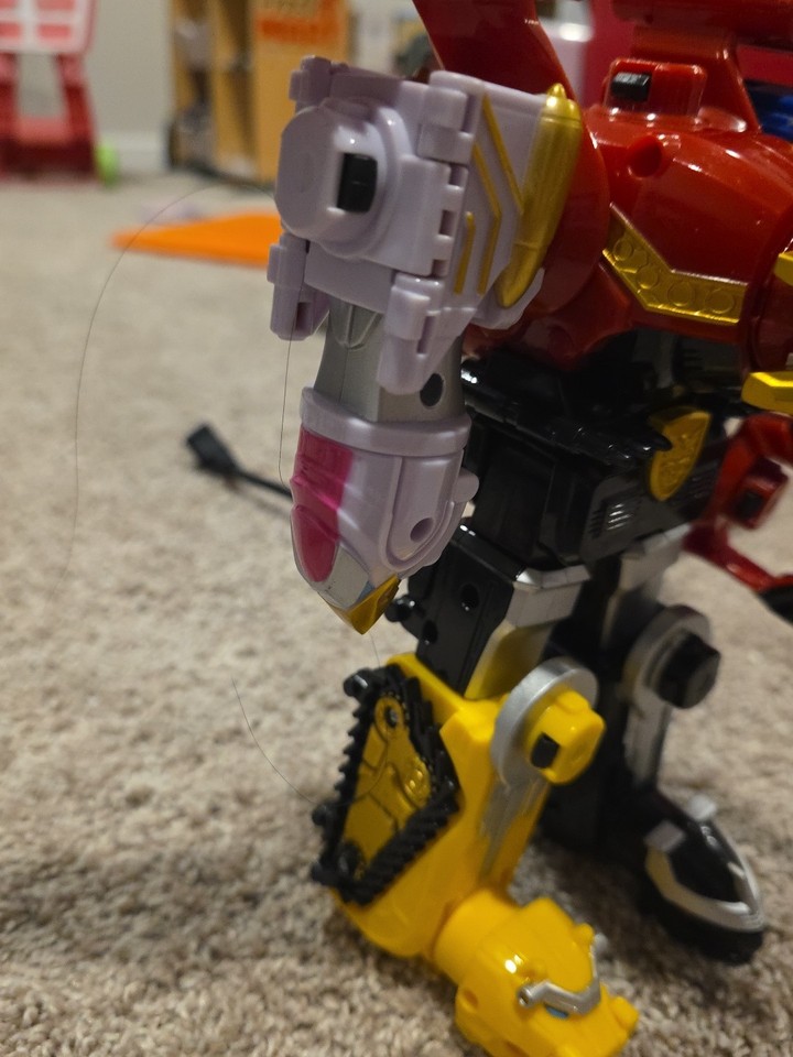 Gosei Great Megazord DX Power Rangers Megaforce Zord Builder Bandai 10 ...