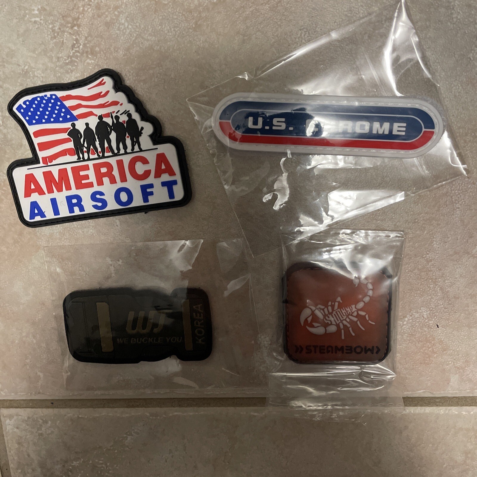 2025 SHOT Show Lot Of 4 Patches Steam is Scorpion - WJ Buckle - US ...