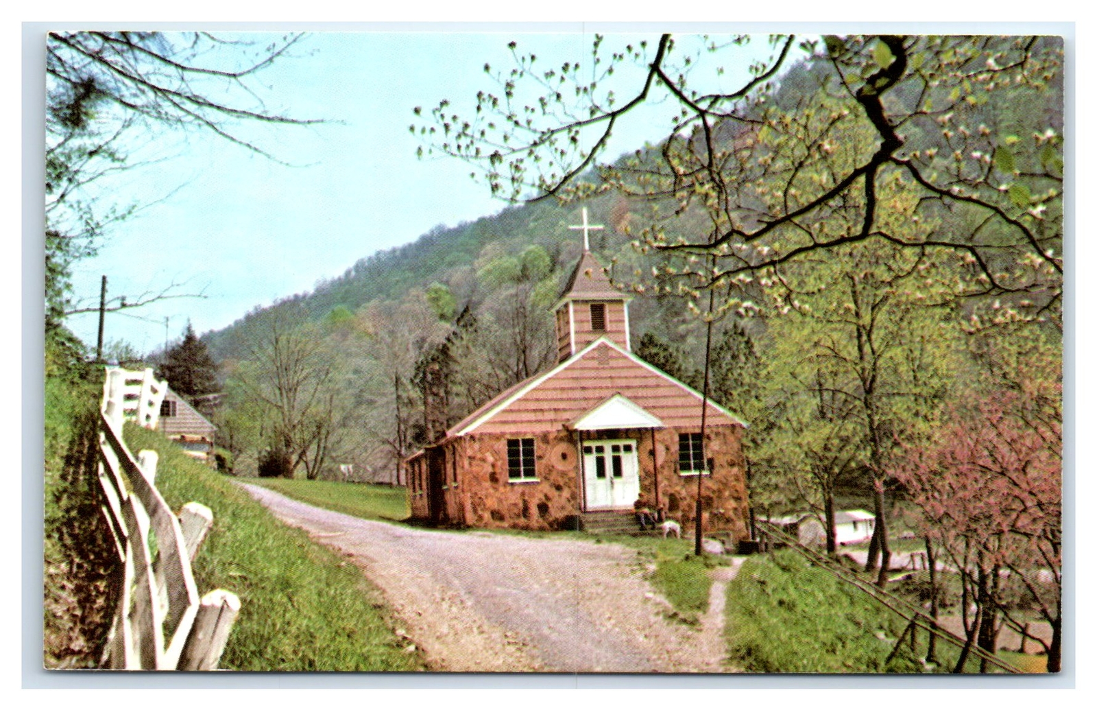 Stoney Fork, KY Postcard- STONEY FORK CENTER UNITED METHODIST CHURCH ...
