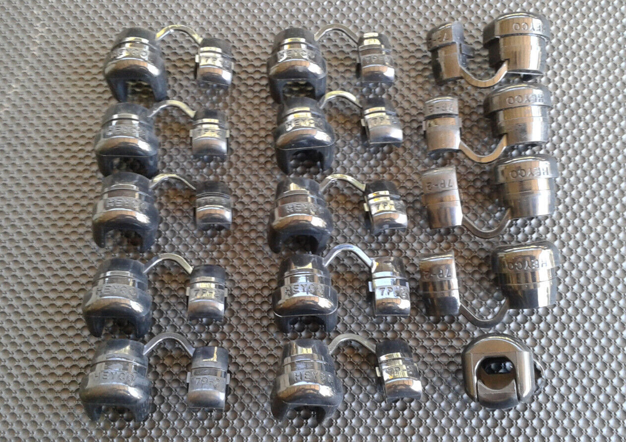 Heyco 7P-2 Cable Strain Relief Connector Bushings Black for 1/2” KO ...