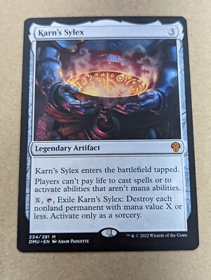 x1 Karn's Sylex M MTG Dominaria United M/NM, English | eBay