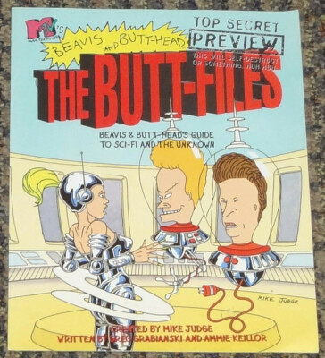 1997 MTV PROMO BEAVIS AND BUTTHEAD THE BUTT-FILES TOP SECRET PREVIEW ...