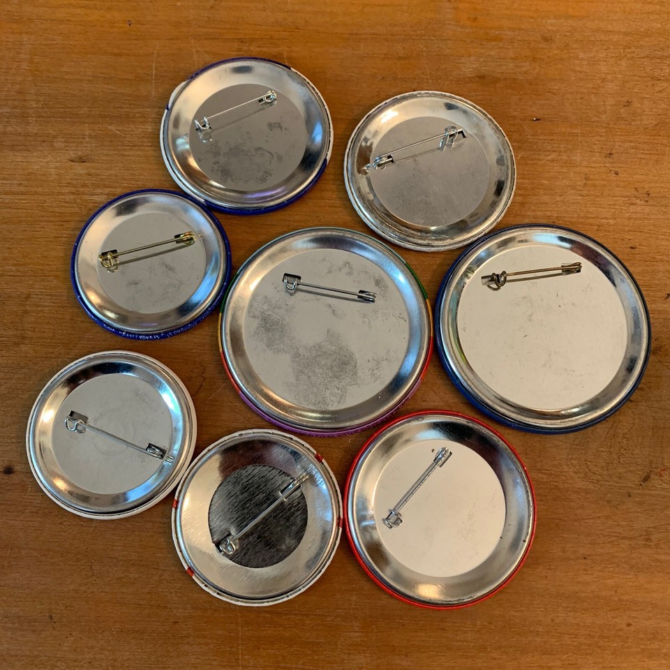 Political Pinback Buttons Vtg Governors Senate Democrat Republican Pins ...