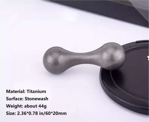 Titaniun Zirconium Knuckle Fidget Toy Finger Knucklebone Skill Toy ...