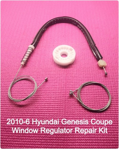 2010-6 Hyundai Genesis Coupe Window Regulator Repair Kit Fits Front RH ...