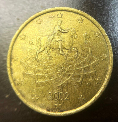 2002, Italy Euro, 50 Euro Cent Coin | eBay