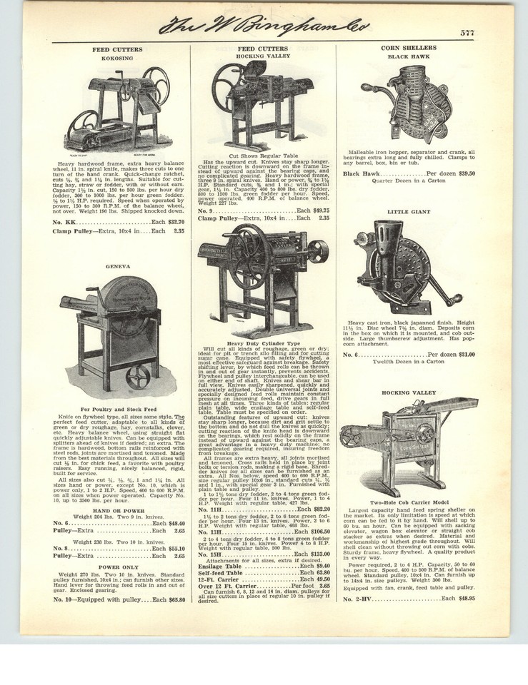 1941 PAPER AD Oasis Italian Style Fruit Press #2 #3 Hocking Valley Corn ...