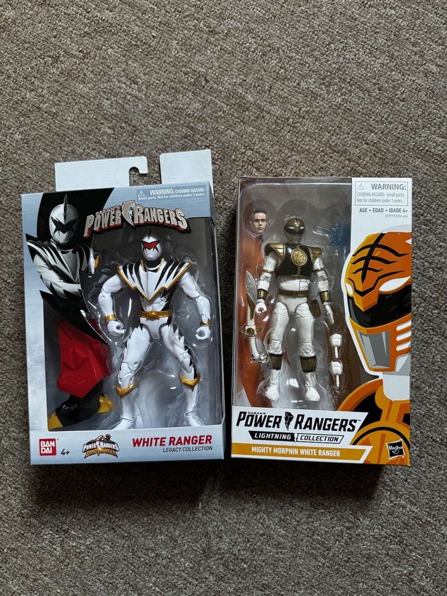 Power Rangers Dino Thunder White Ranger My Shiny Toy Robots: Toybox