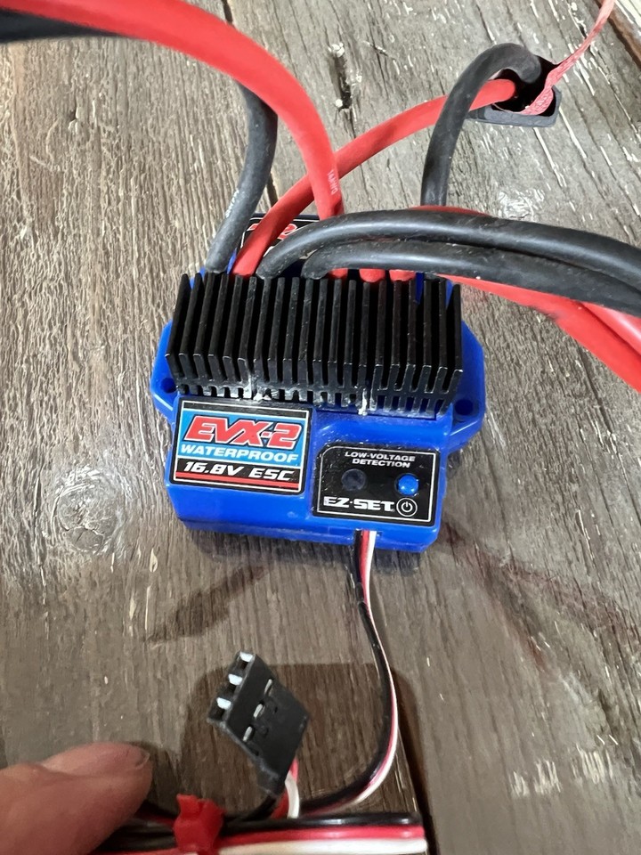 Traxxas E Maxx EVX-2 16.8v Waterproof ESC w/ Titan 550 12T Motor Combo ...