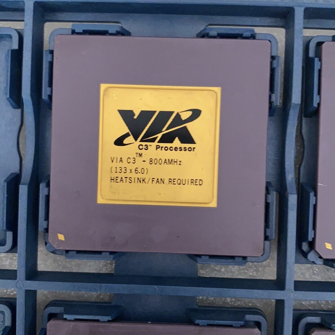 Original VIR VIAC3-800AMHz Antique C3 Microprocessor PGA x 1pc | eBay