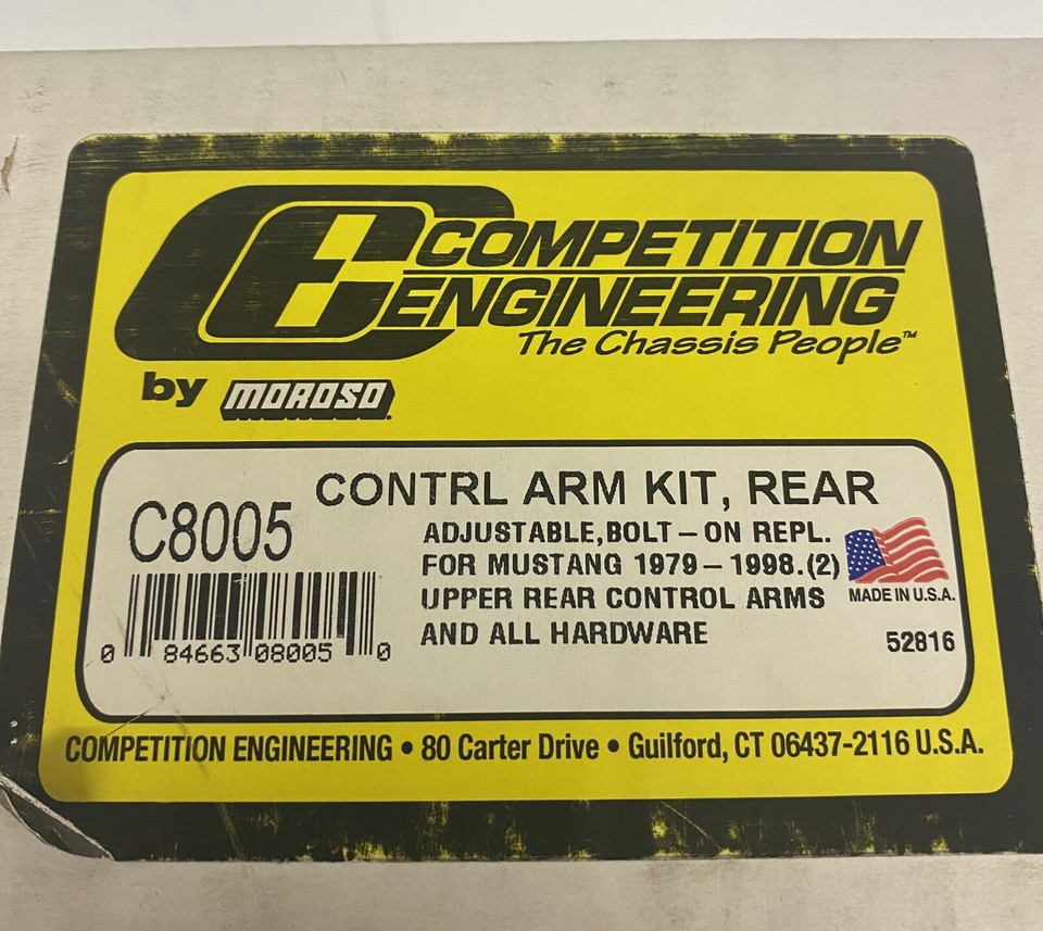 NEW COMPETITION ENGINEERING PART# C8005 ADJUST UPPER CONTROL ARM | eBay