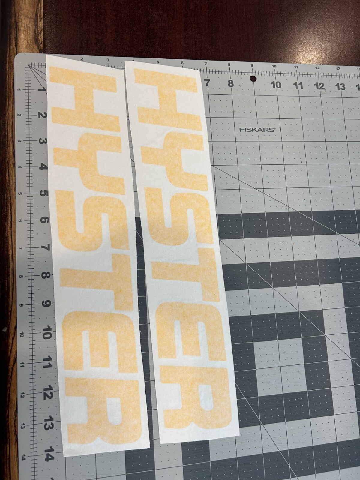 Hyster Forklift Decal Yellow 14" X 2.5" A set of two (2) | eBay