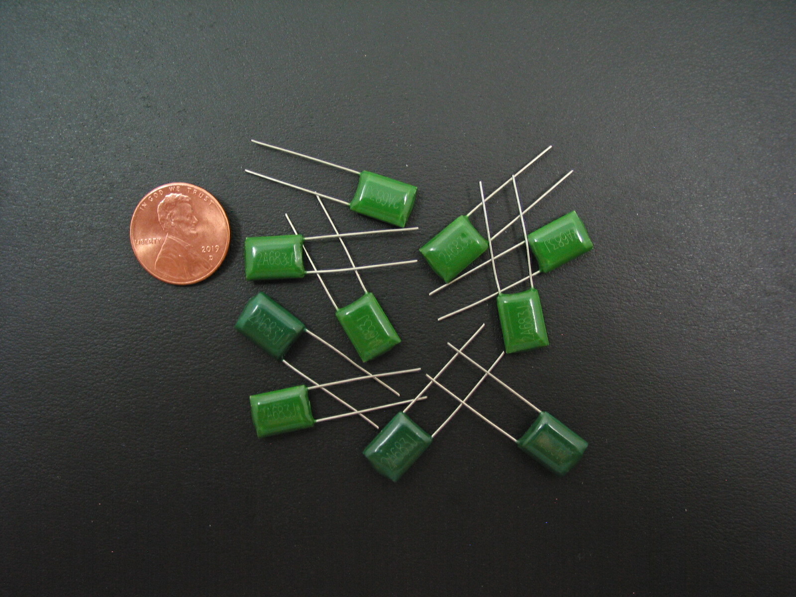 10 Pcs .068uf 100v Guitar Polyester Film Cap Tone Capacitors 683 68nf ...