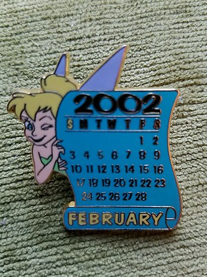 Disney Store 12 Months of Magic Calendar Series February 2002 Tinker ...