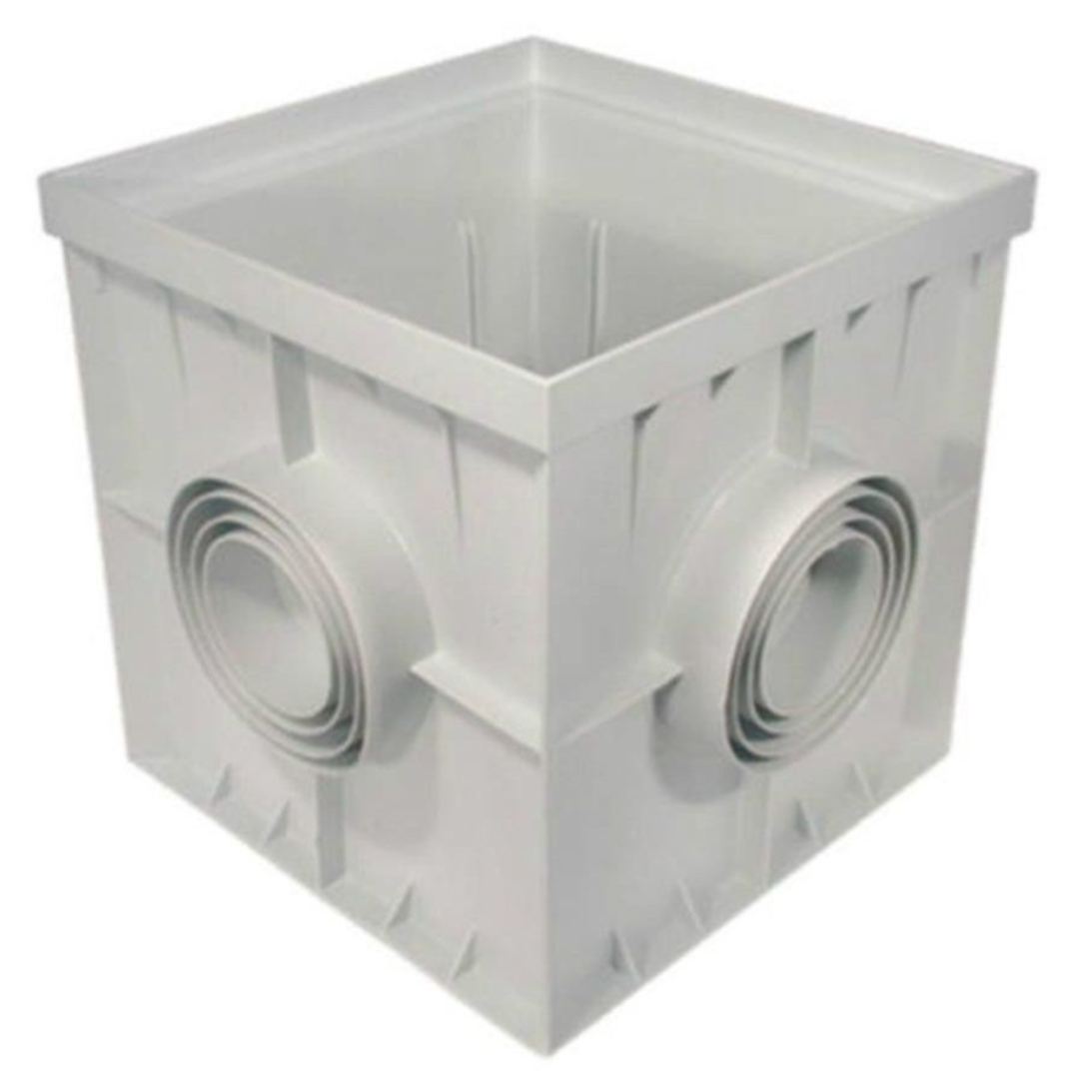 POZZETTO IN PLASTICA PVC POLIPROPILENE cm 30x30 scarico fognatura messa ...