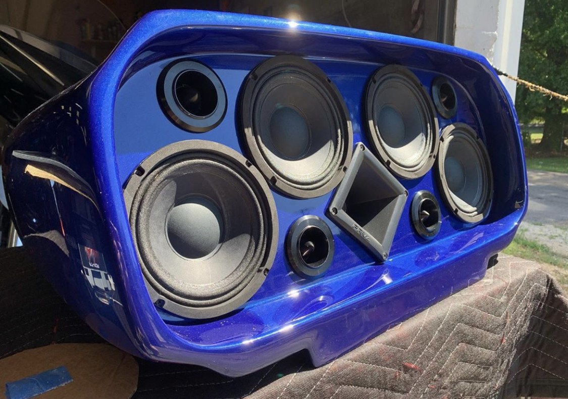 Audio Tour pack Harley Davidson Bagger competition Series Stereo With ...