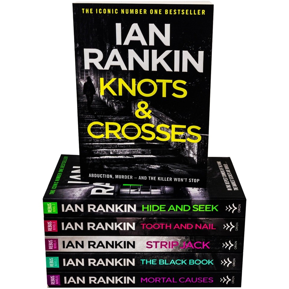 Ian Rankin Inspector Rebus Series Collection 6 Books Set Knots ...