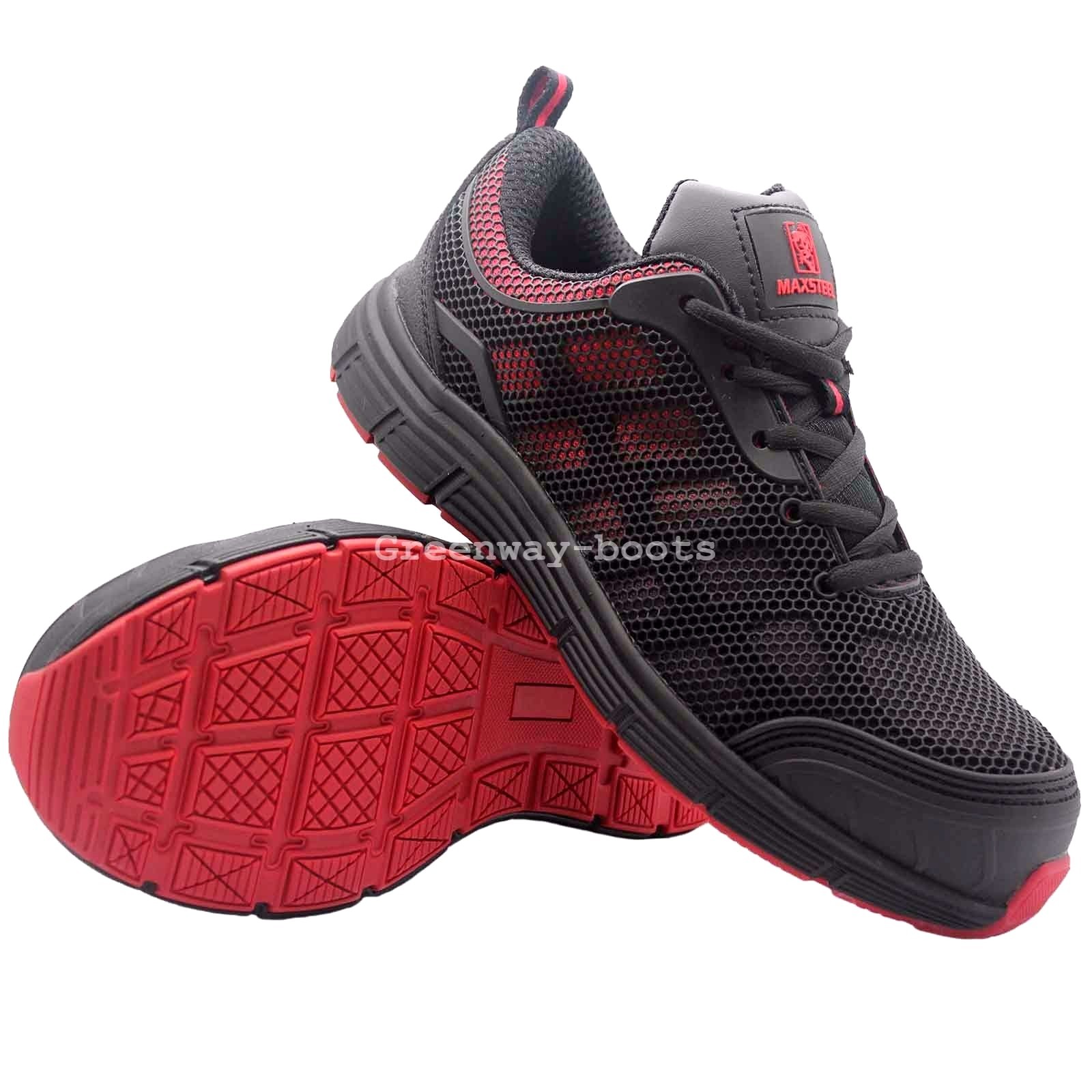 WOMENS ULTRA LIGHTWEIGHT LADIES SAFETY STEEL TOE CAP WORK BOOTS ...