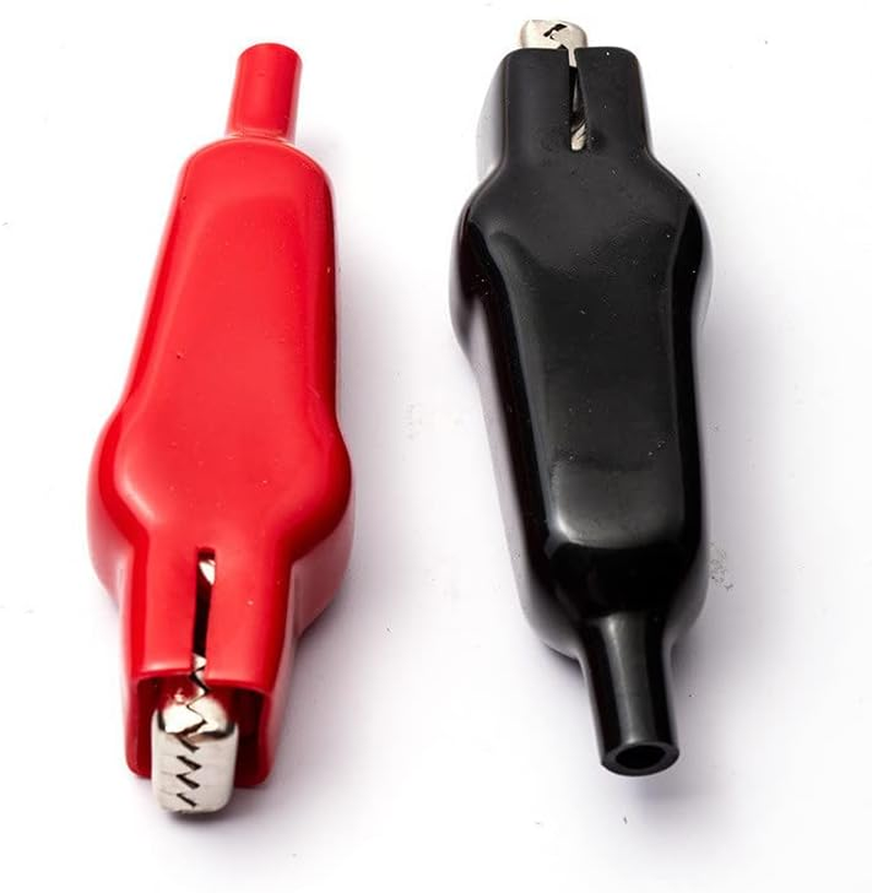 4Pcs Insulated Alligator Clips 20A Electric Test Clamp Alligator ...
