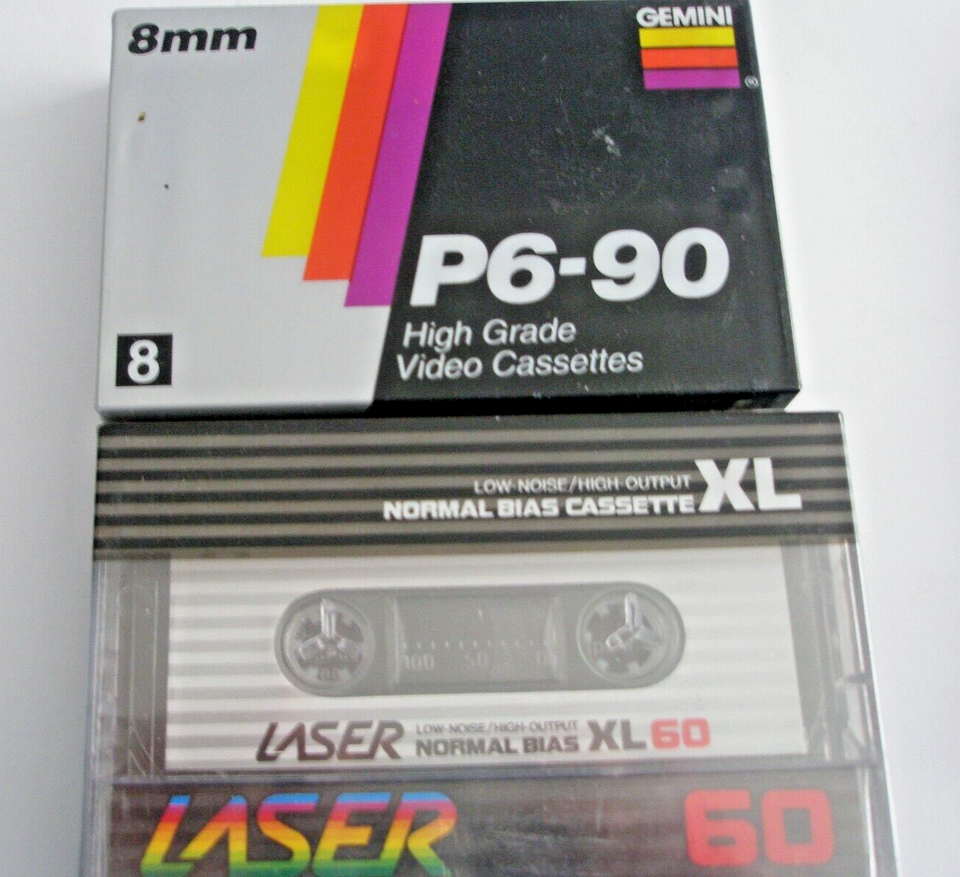 6 Sony Scotch Radio Shack Gemini Laser Audio Cassettes Normal Bias New ...