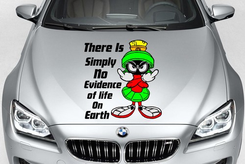 MARVIN THE MARTIAN VINYL DECAL CAR TRUCK COLOR | eBay