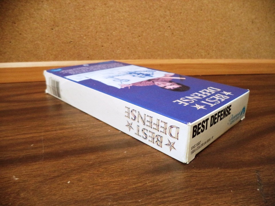 BEST DEFENSE (VHS 1985) Dudley Moore, Eddie Murphy, Kate Capshaw, Tom ...