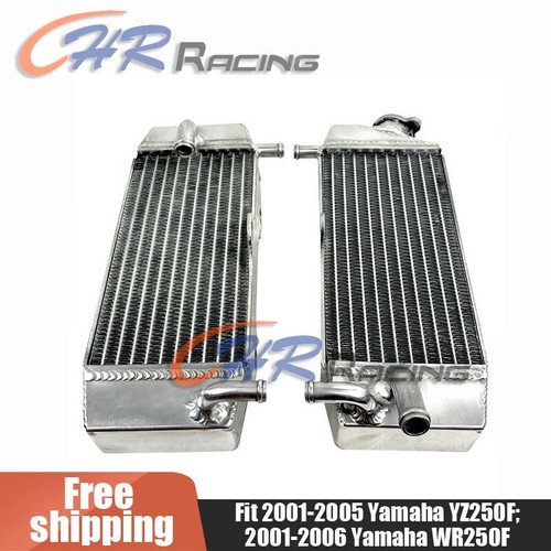 Aluminum radiator for Yamaha YZ250F WR250F 01-05 2001 2002 2003 2004 ...