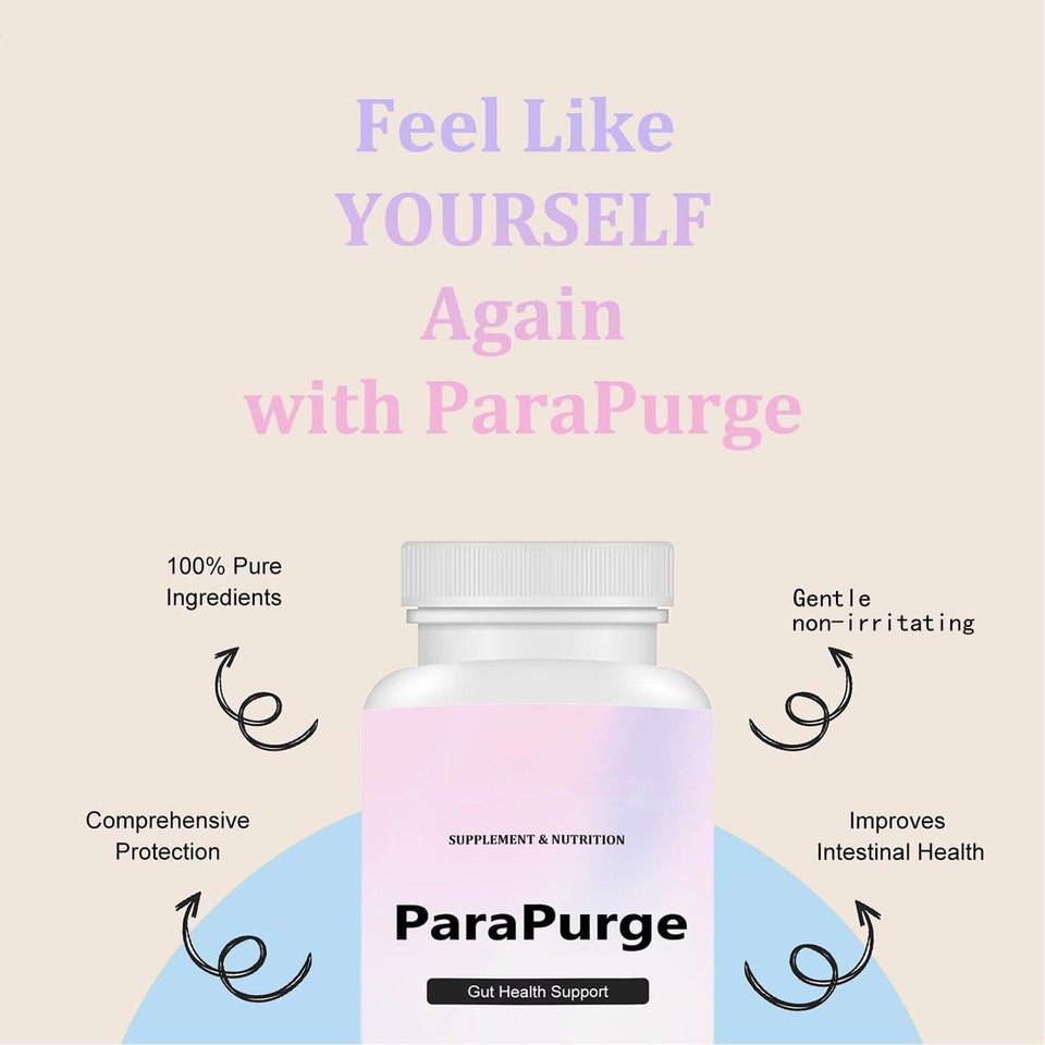 1~3X ParaPurge | Advanced Parasite Cleanse | Gut & Colon Support 60ct ...