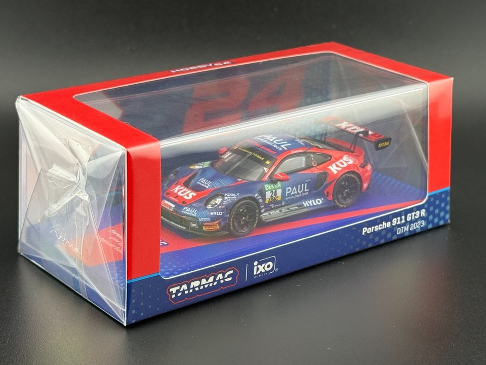 Tarmac Works Porsche 911 GT3 R DTM 2023 Ayhancan Güven #24 1/64 | eBay