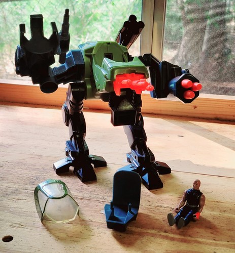 Vintage 1994 Battletech BUSHWACKER, Valten Ryder & Pytor Hunchback Figurines | eBay