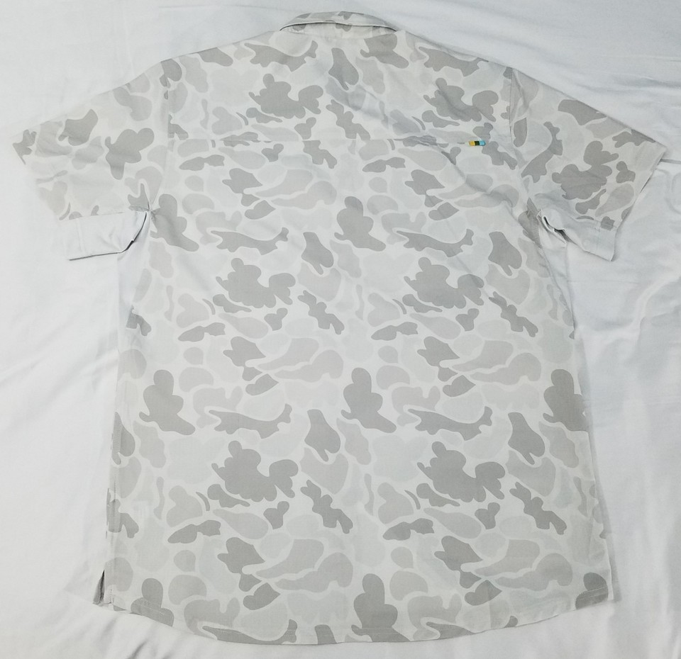 Bull Bay Rods Marsh Wear Fishing shirt size LARGE outdoors fish Florida ...