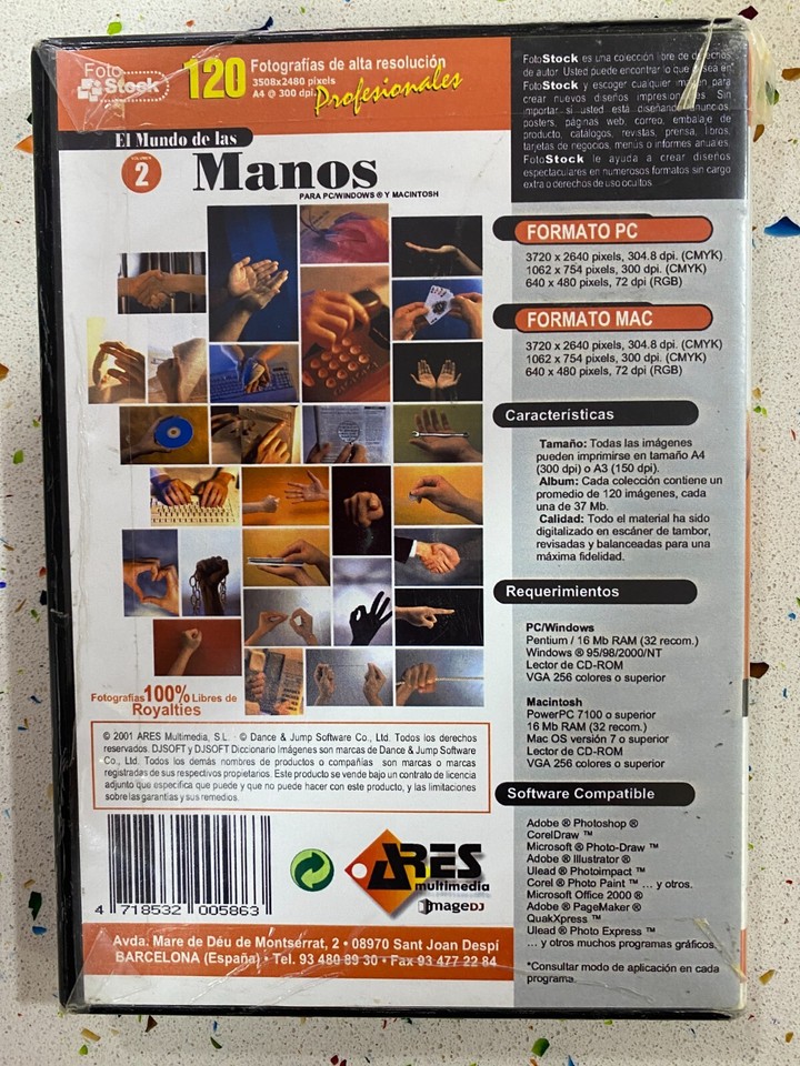 The World Of Hands 2 CD-ROM With 120 High Resolution Photographs ...