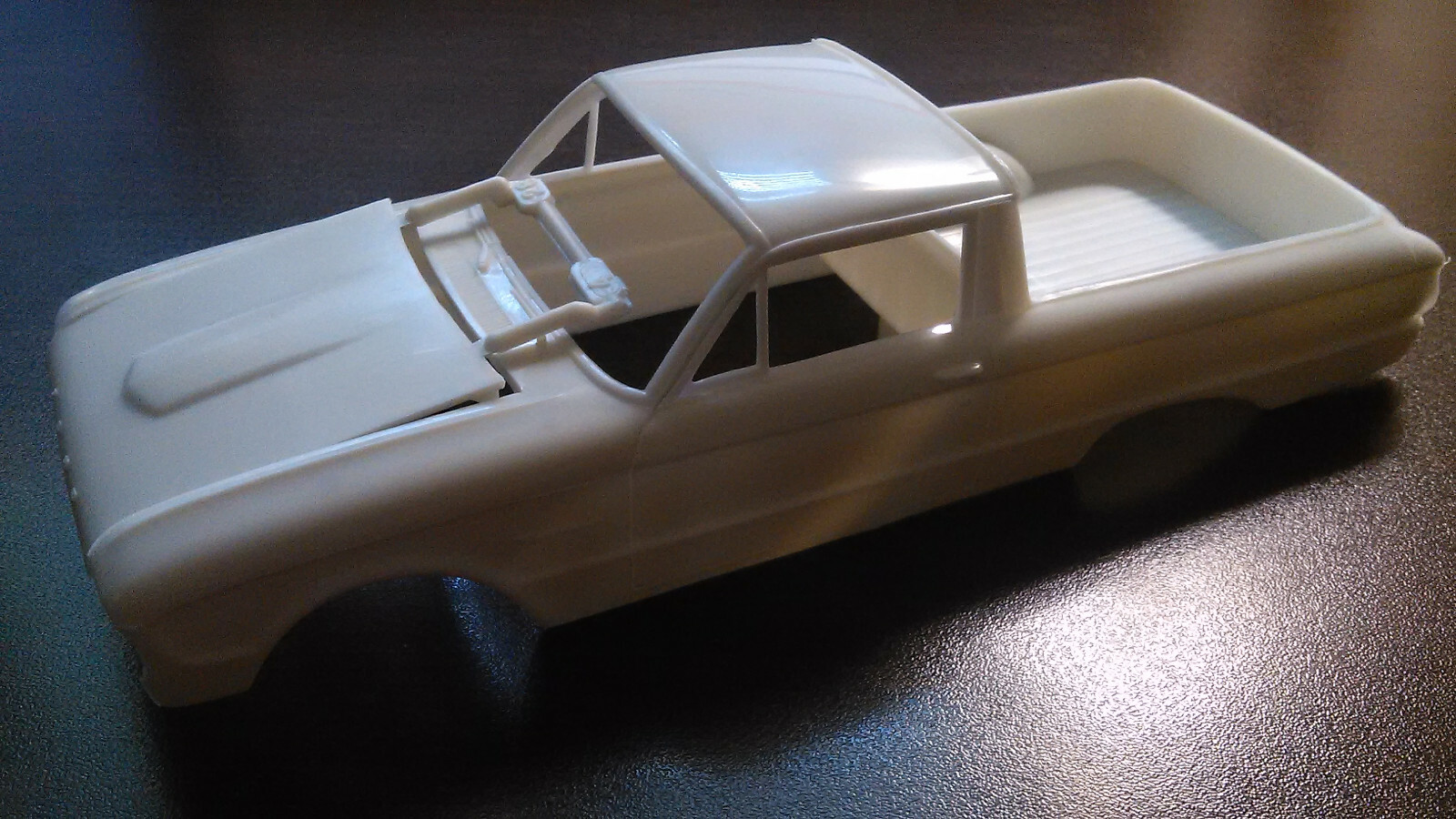 60 1960 Ford Ranchero 1/25 Hood Body Glass Chrome Grille Bumper Model ...