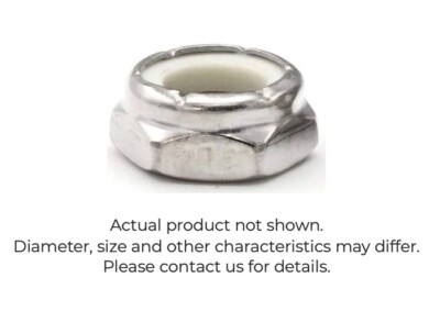 7/16-20 Nylon Insert NTE Zinc Jam Lock Nut, Box of 160 | eBay
