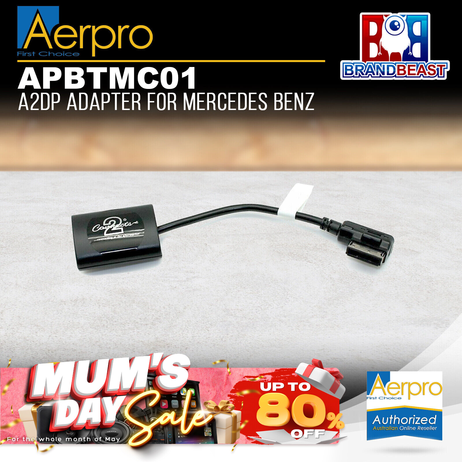 Aerpro APBTMC01 A2DP Bluetooth Adapter to suit Mercedes MMI Systems | eBay